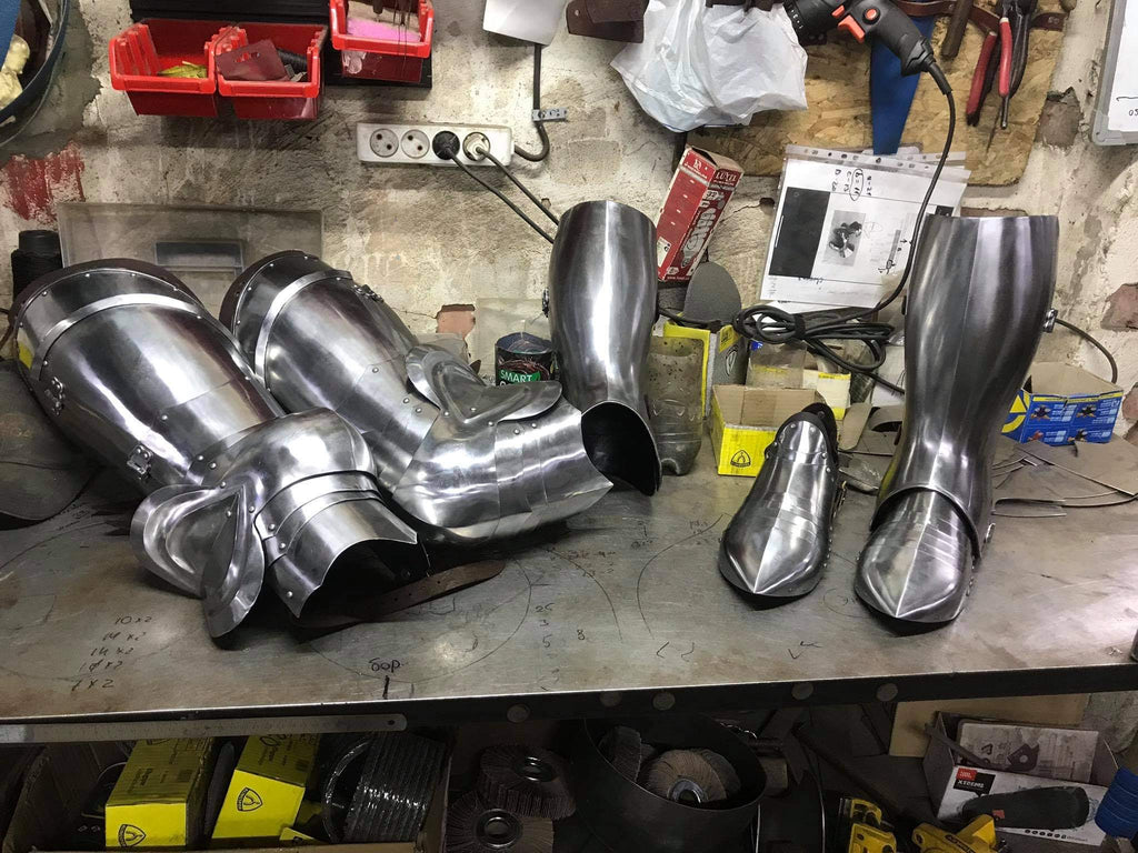 Milan legs set “Flemish Knight” for jousting – Master Uley