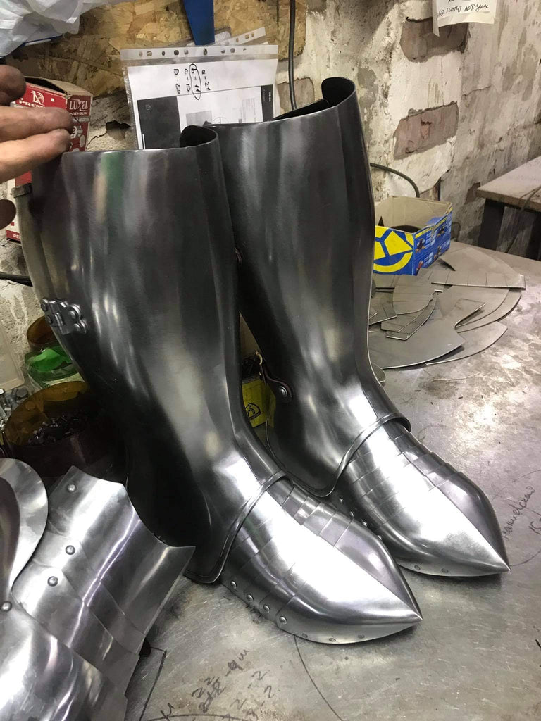 Milan legs set “Flemish Knight” for jousting – Master Uley