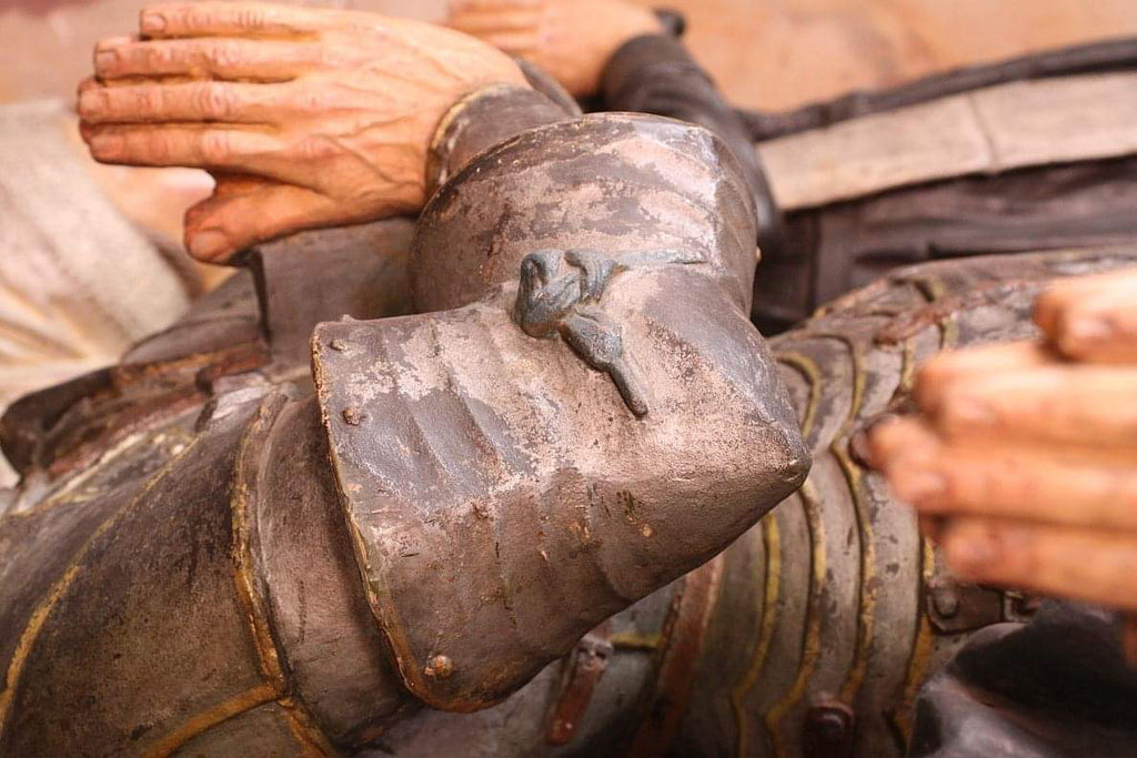 Plate Milan arms “Flemish Knight” for jousting (tempered) – Master Uley