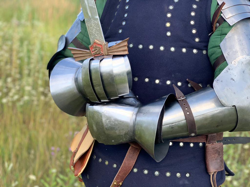 Simple armor set “Georg” (tempered steel) – Master Uley