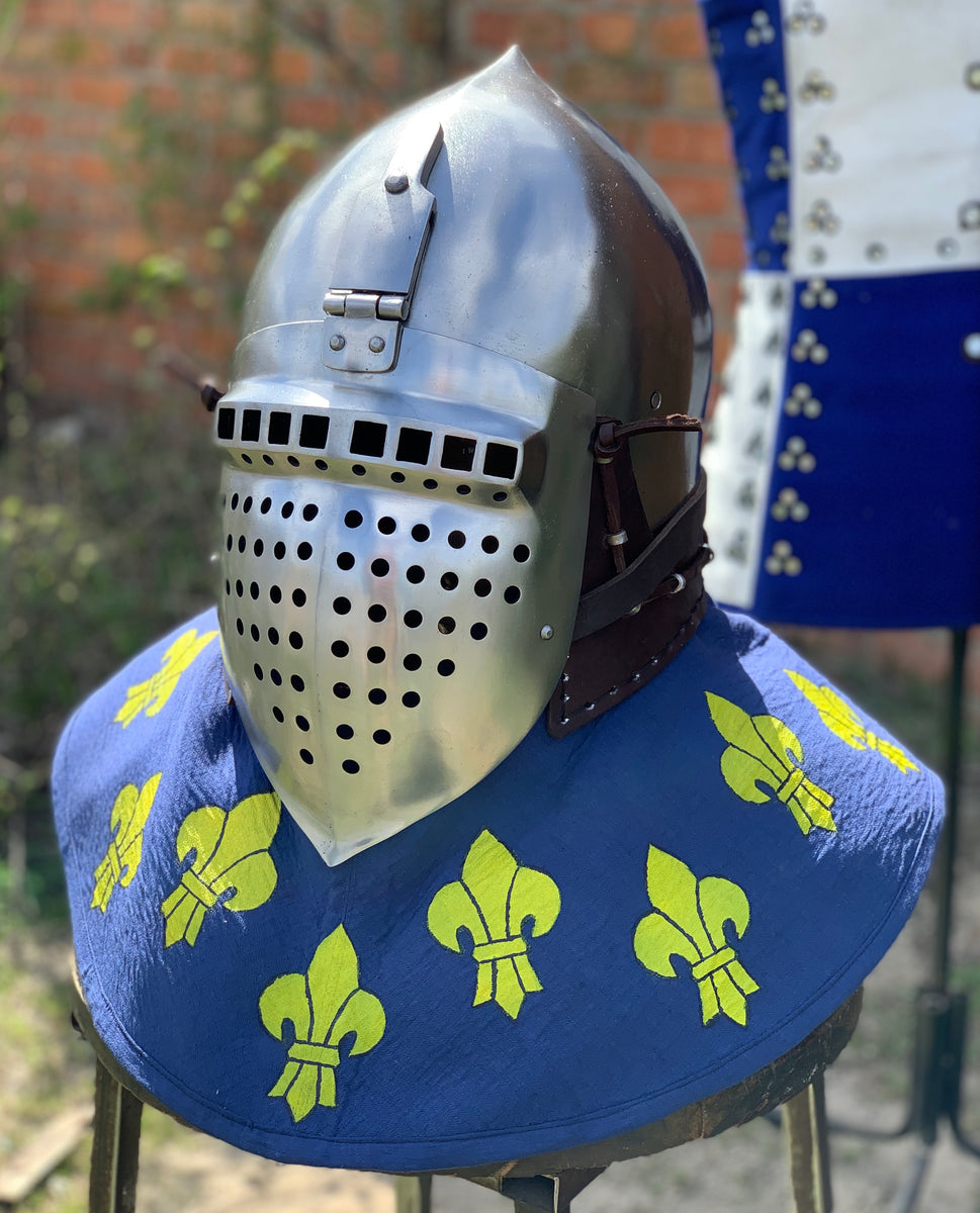 Europe heraldic bacinet “Paladin” – Master Uley