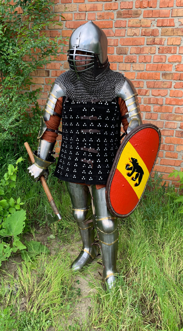 Titanium armor set for full contact “Fabian” – Master Uley