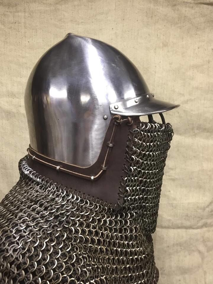 Helmet bacinet with cup – Master Uley