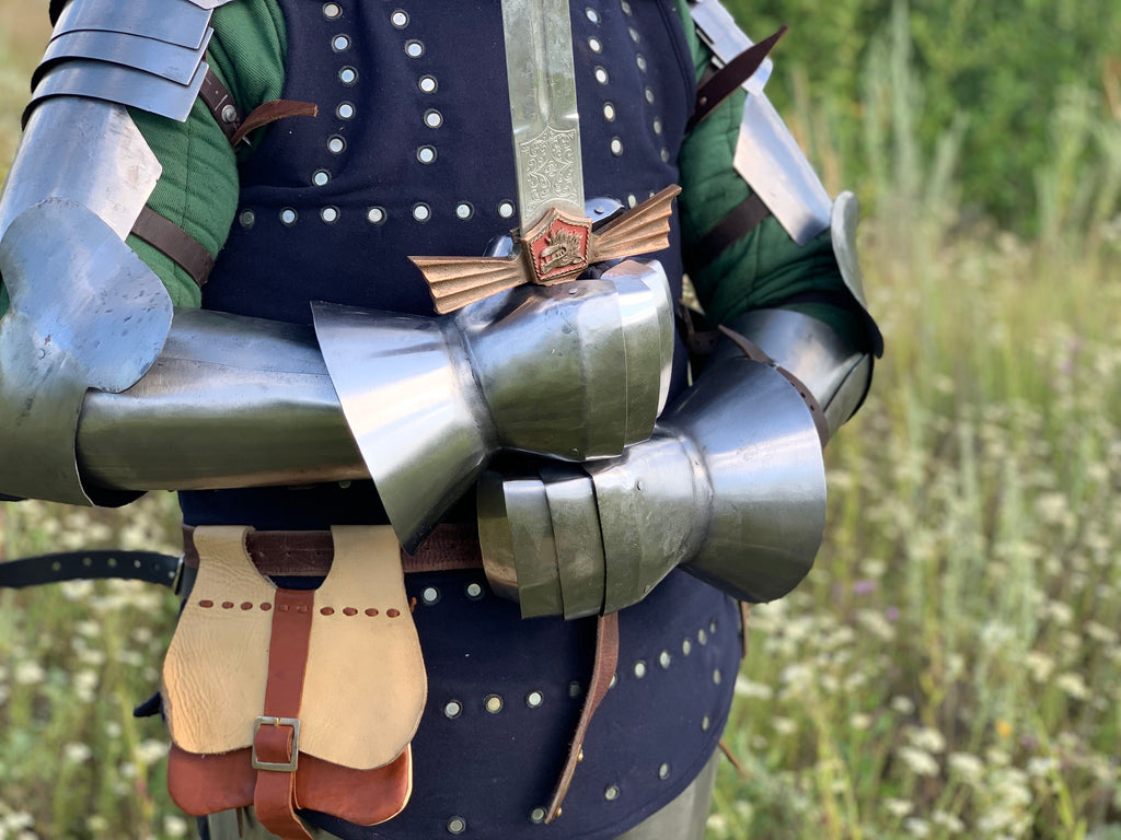 Simple armor set “Georg” (tempered steel) – Master Uley