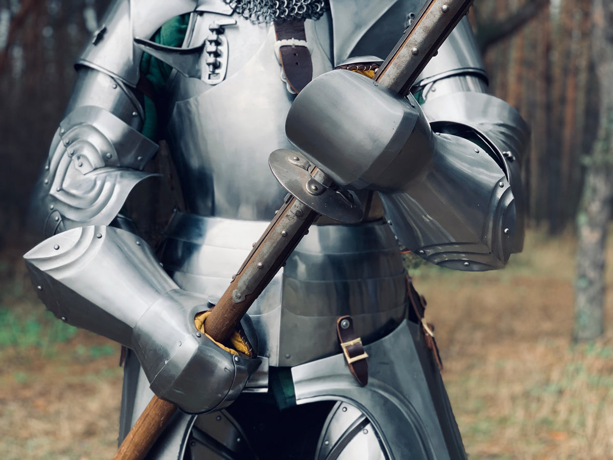 Milan gauntlets “Flemish Knight” for jousting – Master Uley