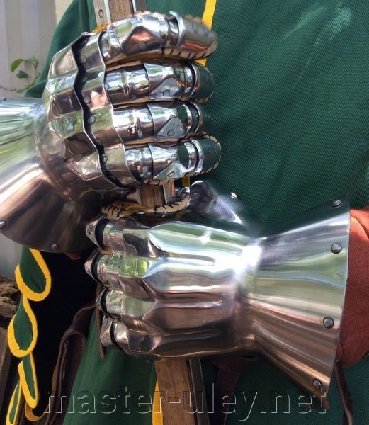 Knignt gauntlets "Edward 3” – Master Uley