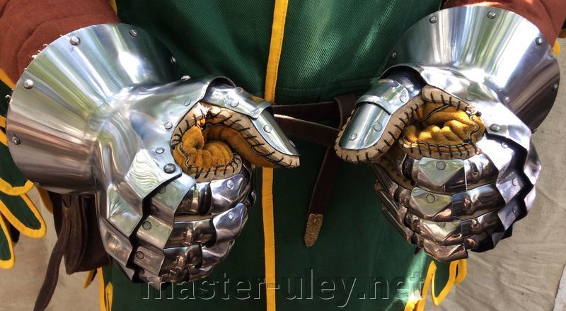 Knignt gauntlets "Edward 3” – Master Uley