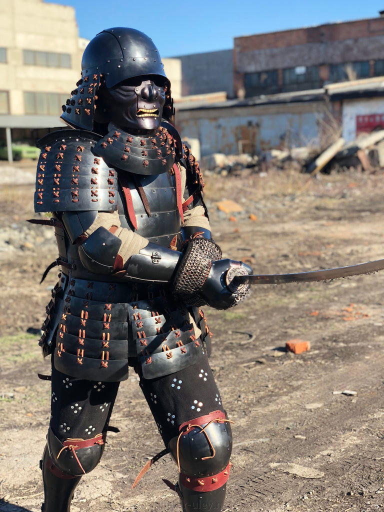 Japanese armor Set for Full contact ( Tempered steel). Simple version ...